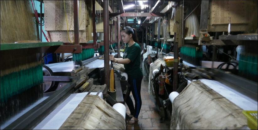 Inside a Silk Factory at Tan Chau • Travel Letter