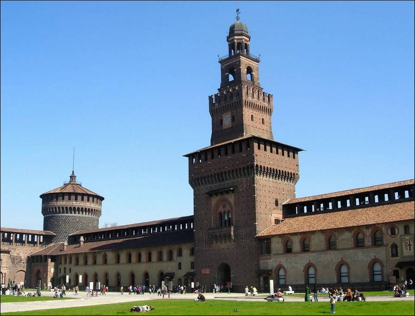 Sforza Castle - Through Good Times and Bad • Travel Letter